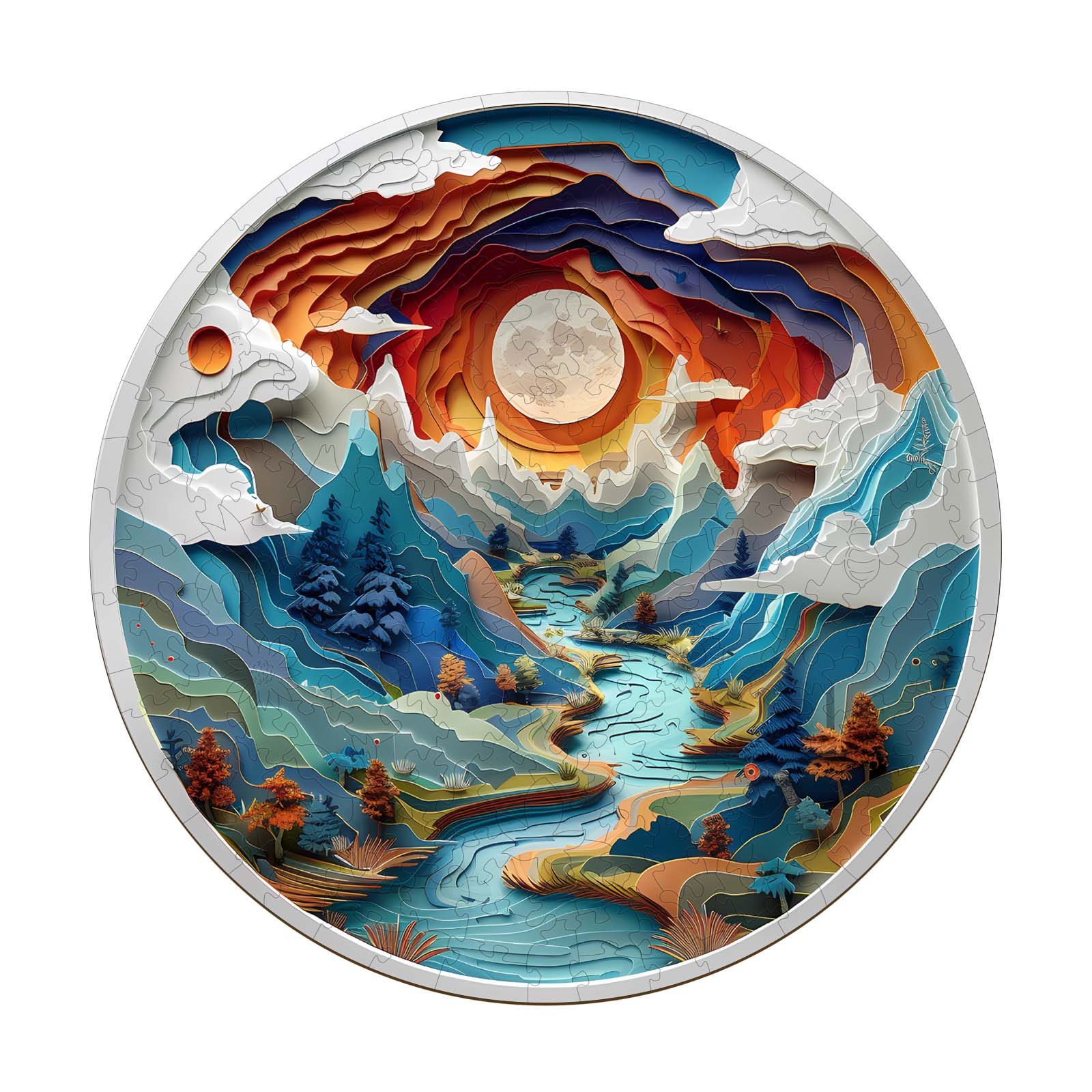 Quebra-cabeça de madeira – Visão 3D dentro da caverna 3 66d6079ca59a8 ...